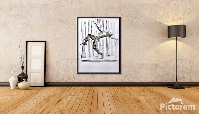 Alvin Ailey African American Dancer Ballet Portrait Print Limited ...