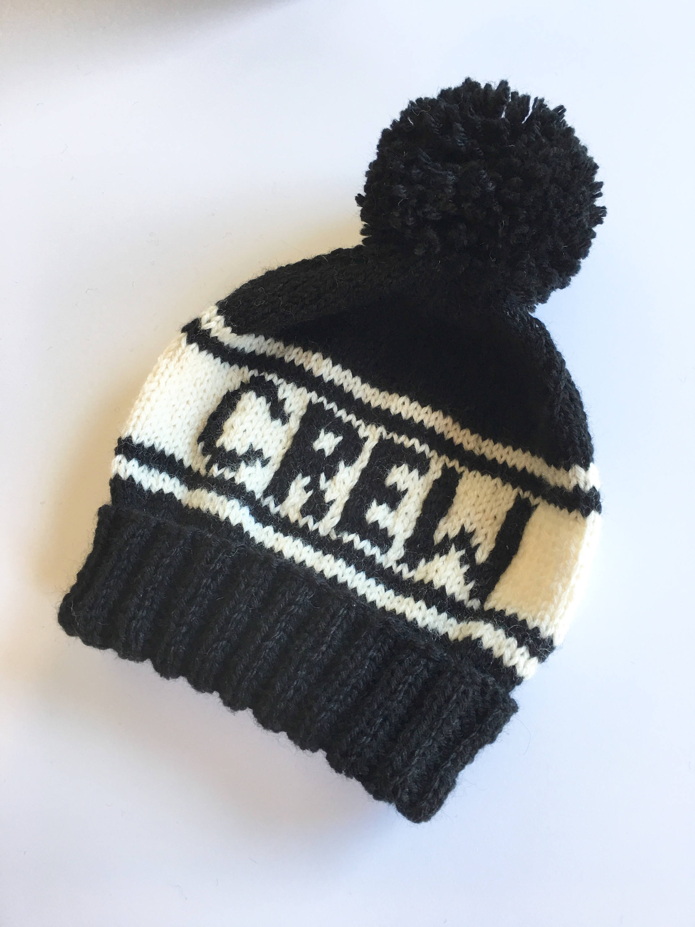 Bride and Crew Beanie Set, Hand Knit Hats for Bachelorette Parties ...