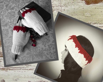 Instant Download Knitting Pattern, Zombie Apocalypse Scarf Pattern ...