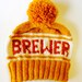 Brewer Pom Pom Beanie Home Brewer Hat Gift for Craft Beer - Etsy