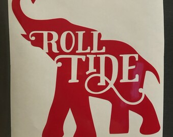 Roll Tide Decal | Etsy