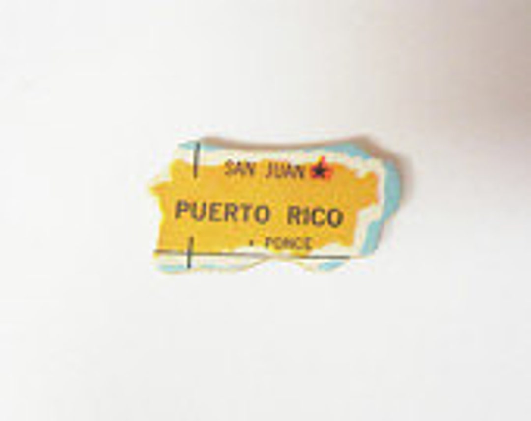 State of Puerto Rico Magnet, Magnet of Puerto Rico, by Juststated on ...