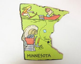 Turtle Minnesota Magnet - Etsy