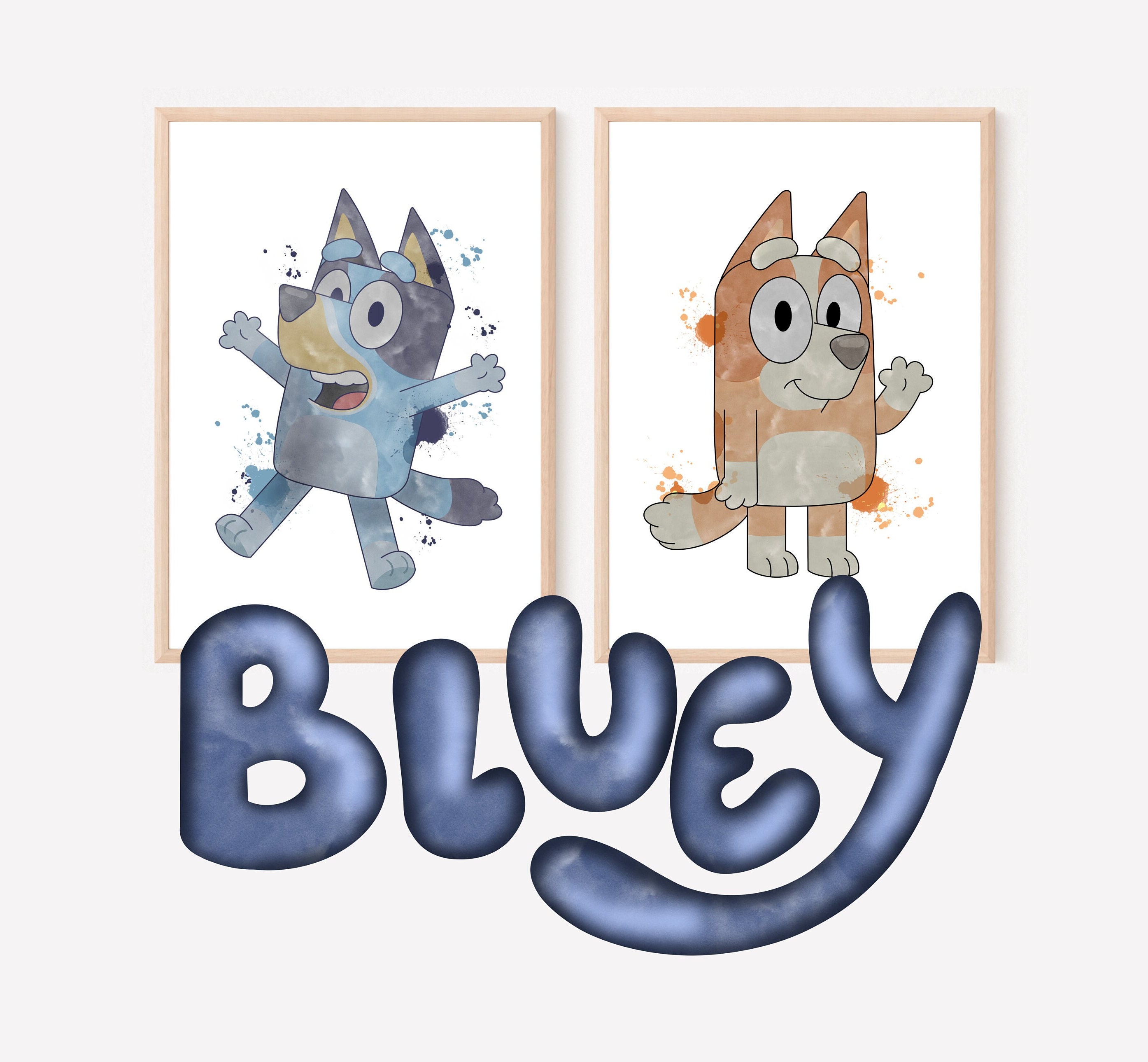 Bluey Prints Bluey PNG Bluey Clipart Bluey JPEG Bluey Kids - Etsy Australia