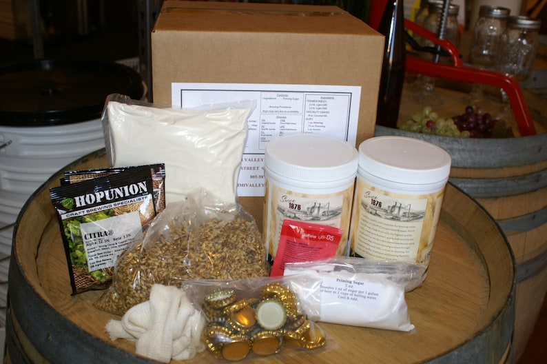 Tropical IPA Ale Style Complete Beer Brewing Ingredient Kit - Etsy
