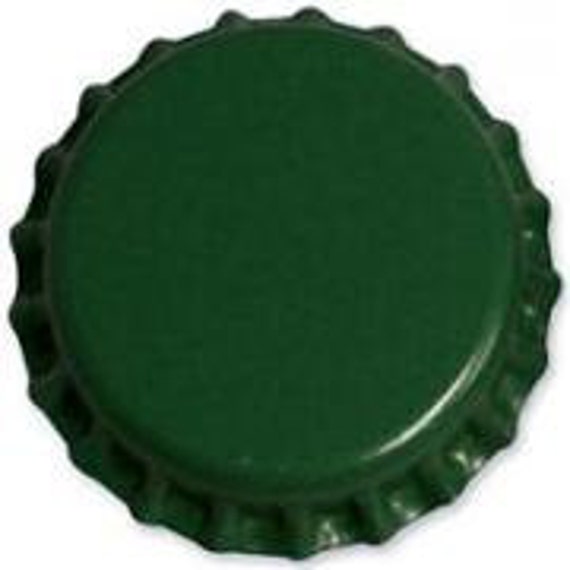 Green Oxygen Barrier Beer Bottle Caps 144 Count - Etsy
