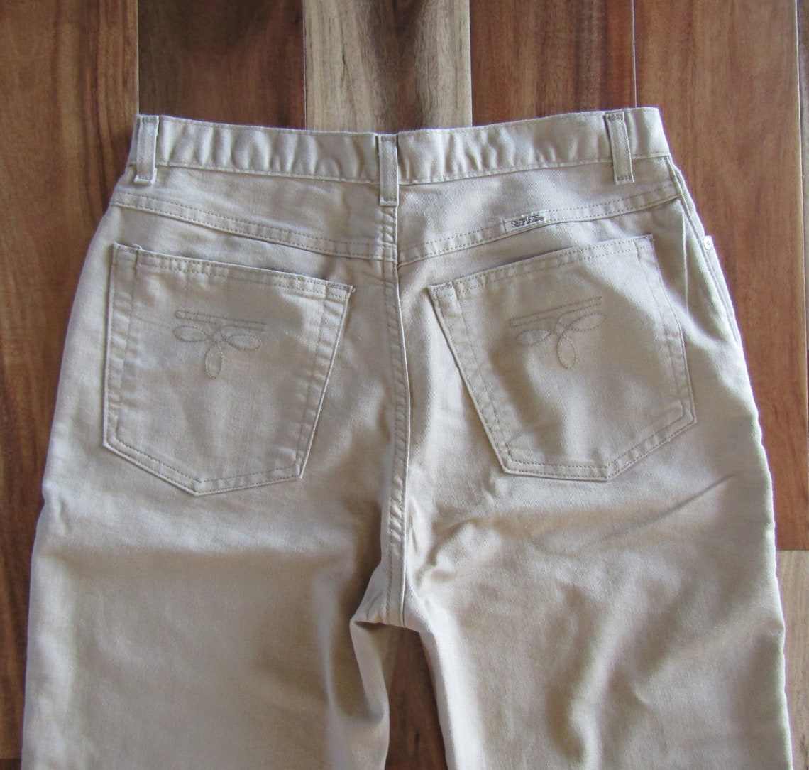 Vintage 1970 80s High Waist Cowgirl Western Jeans 32w 30l Etsy