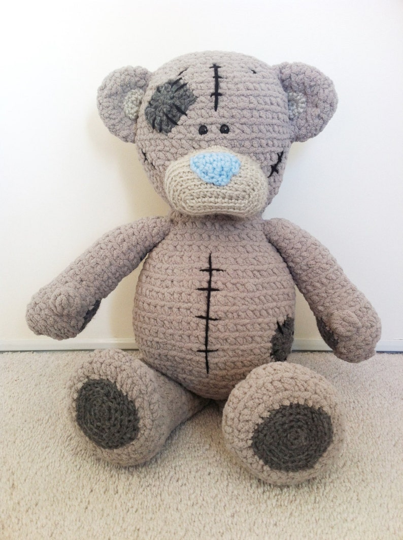 Large Me to You Bear tatty Teddy Crochet PATTERN ONLY - Etsy UK Large Me to You Bear tatty Teddy Crochet PATTERN ONLY - Etsy UK