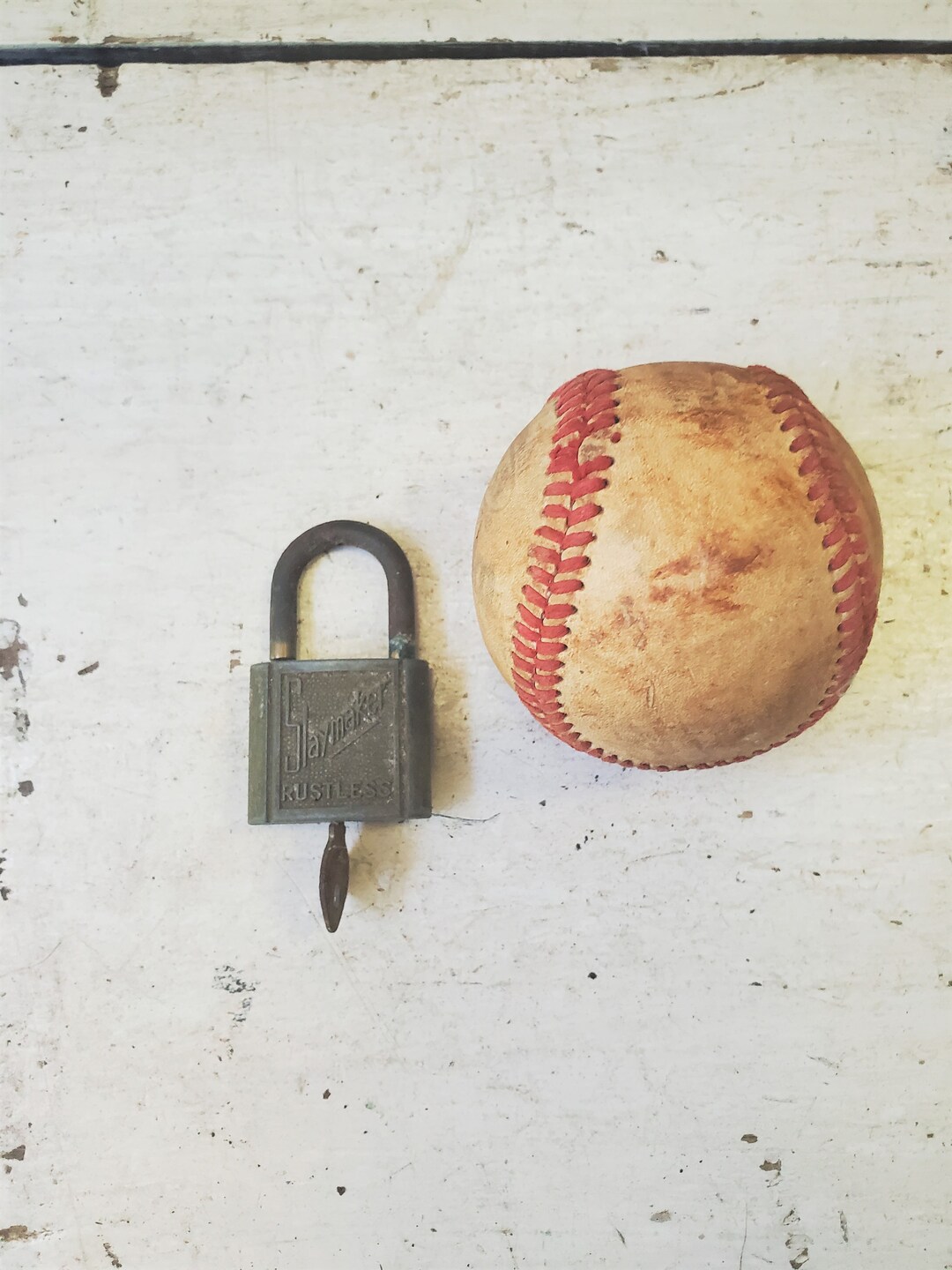 Vintage Slaymaker Rustless Padlock , Lock With Key WORKS - Etsy