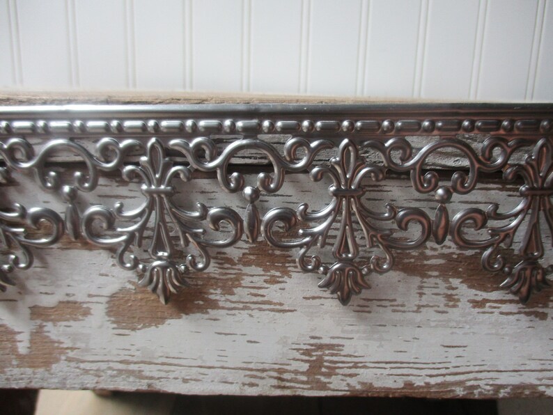 Metal Lace Ribbon Tin Filigree Edging Decorative Trim for | Etsy