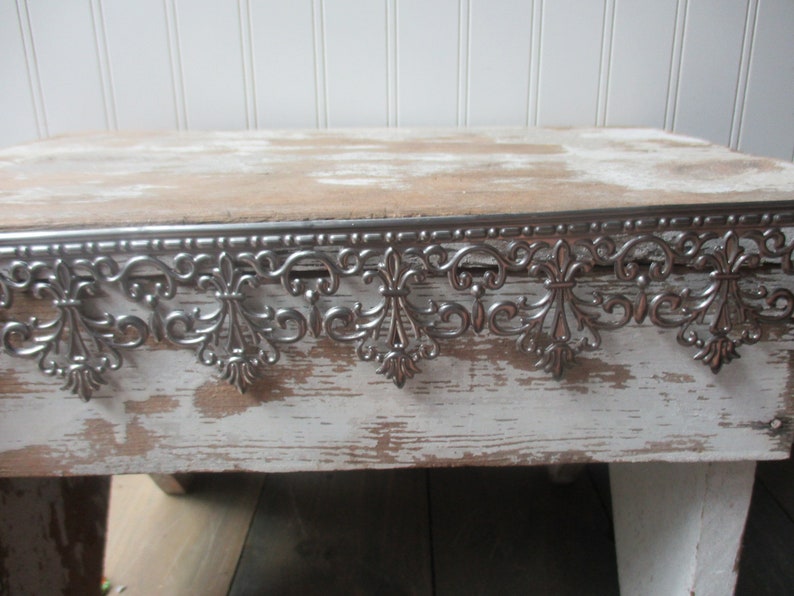 Metal lace ribbon tin filigree edging decorative trim for | Etsy