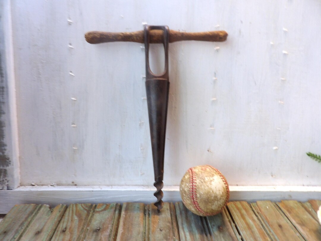 Antique Cooper's Bung Hole Auger Drill Barrel Auger Tool - Etsy