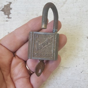 Vintage Slaymaker Rustless Padlock , Lock With Key WORKS - Etsy