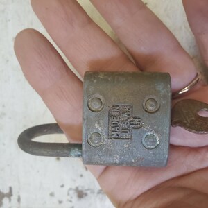 Vintage Slaymaker Rustless Padlock , Lock With Key WORKS - Etsy