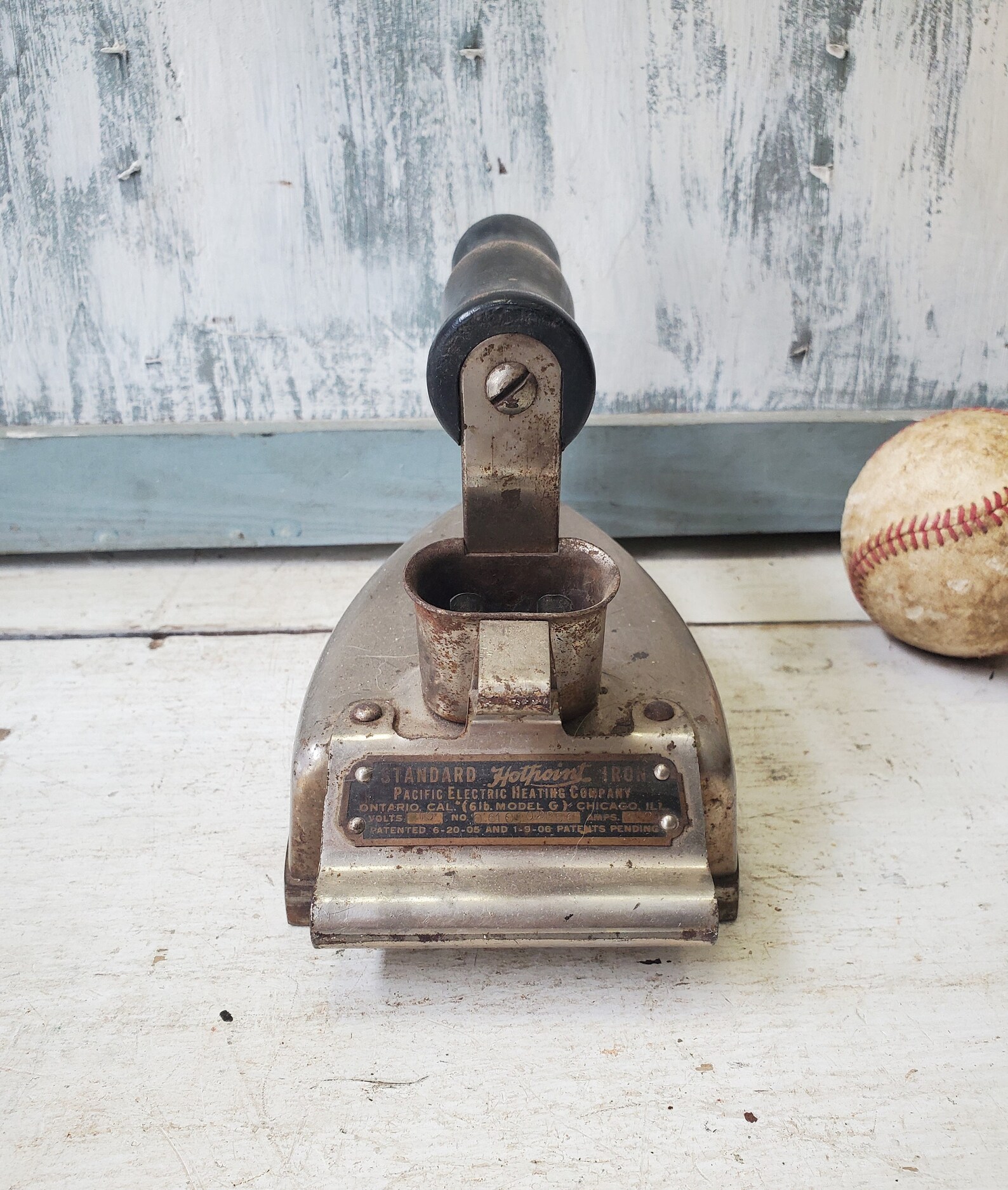 Vintage Antique Hotpoint Iron Pacific Electric Heating - Etsy