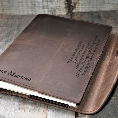 Personalized Laser Engraved Leather Journal Woman's - Etsy