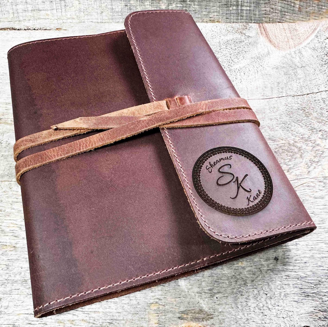 Engraved Leather Journal Refillable, Personalized, Engraved , Diary ...