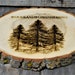 Tree Slice With Custom Engraving, Wooden Sign, Custom Sign - Etsy Canada