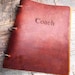 Custom Engraved Leather Script Binder – Personalized Screenplay Binder ...