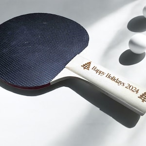 Custom Ping Pong Paddle - Any Text Engraved for Free - Table Tennis ...