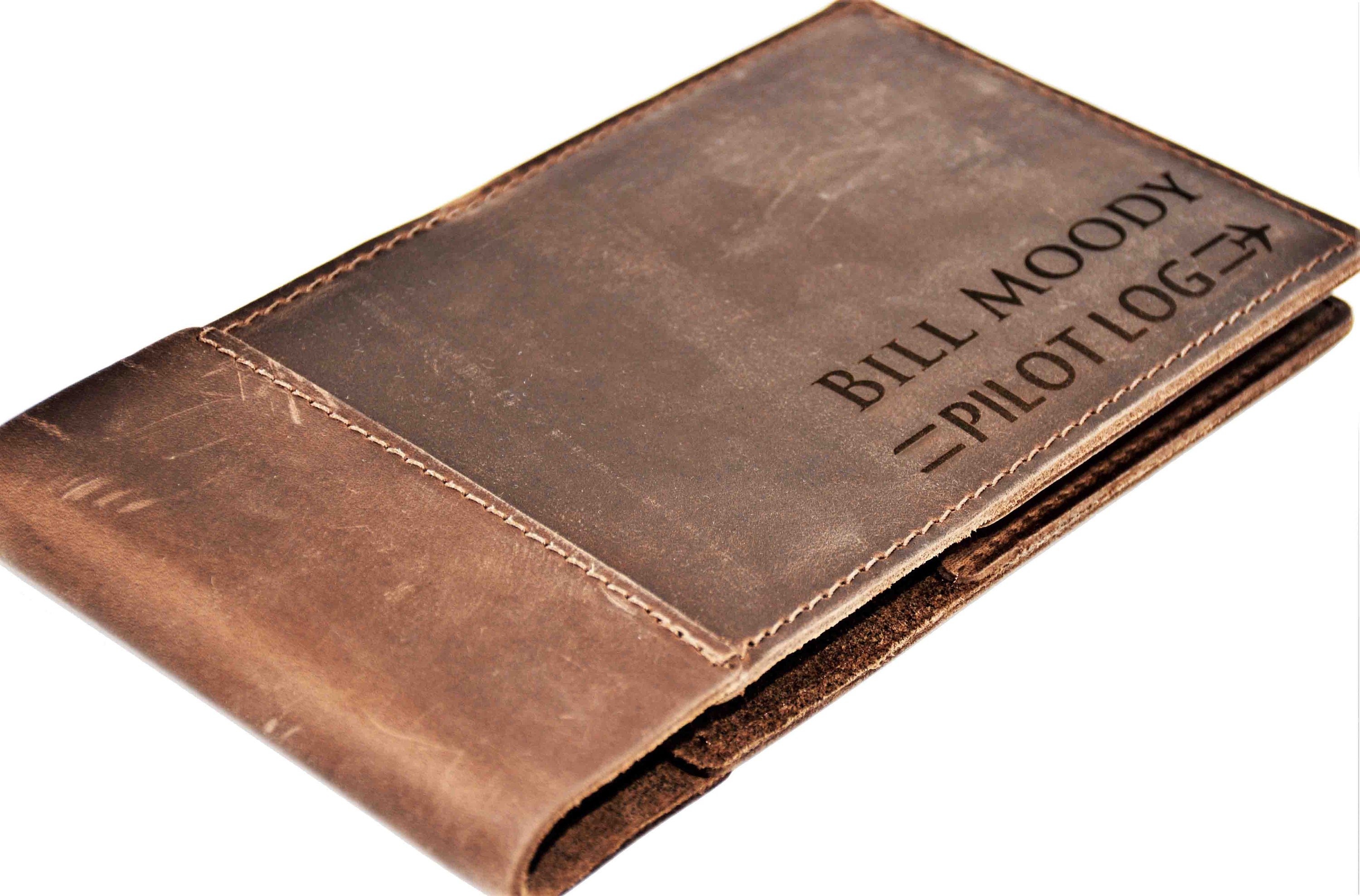 Pilots Log Laser Engraved Personalized Diary Notebook | Etsy