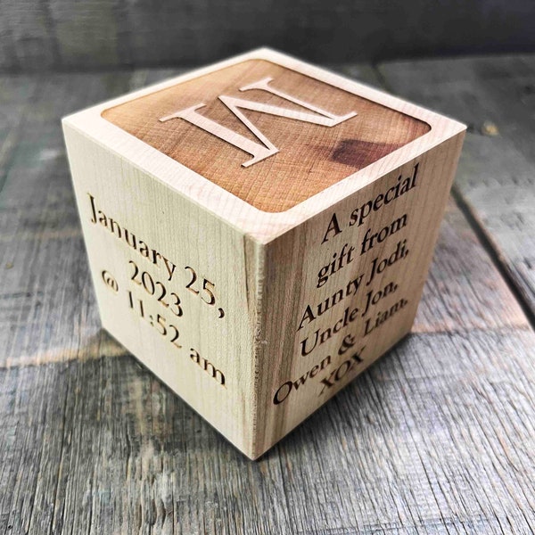 Wooden Baby Blocks - Etsy