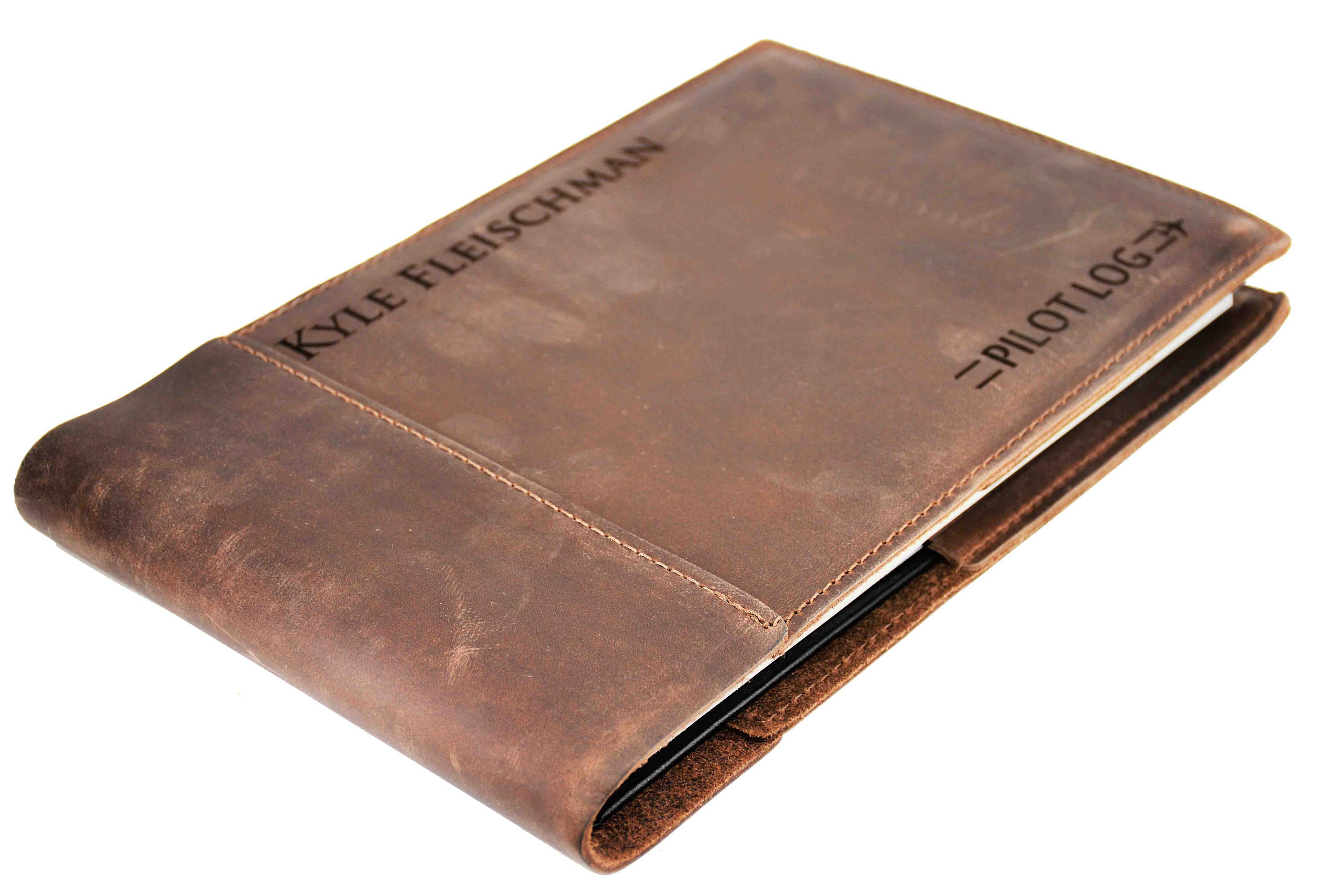 Pilots Log Laser Engraved Personalized Diary Notebook | Etsy