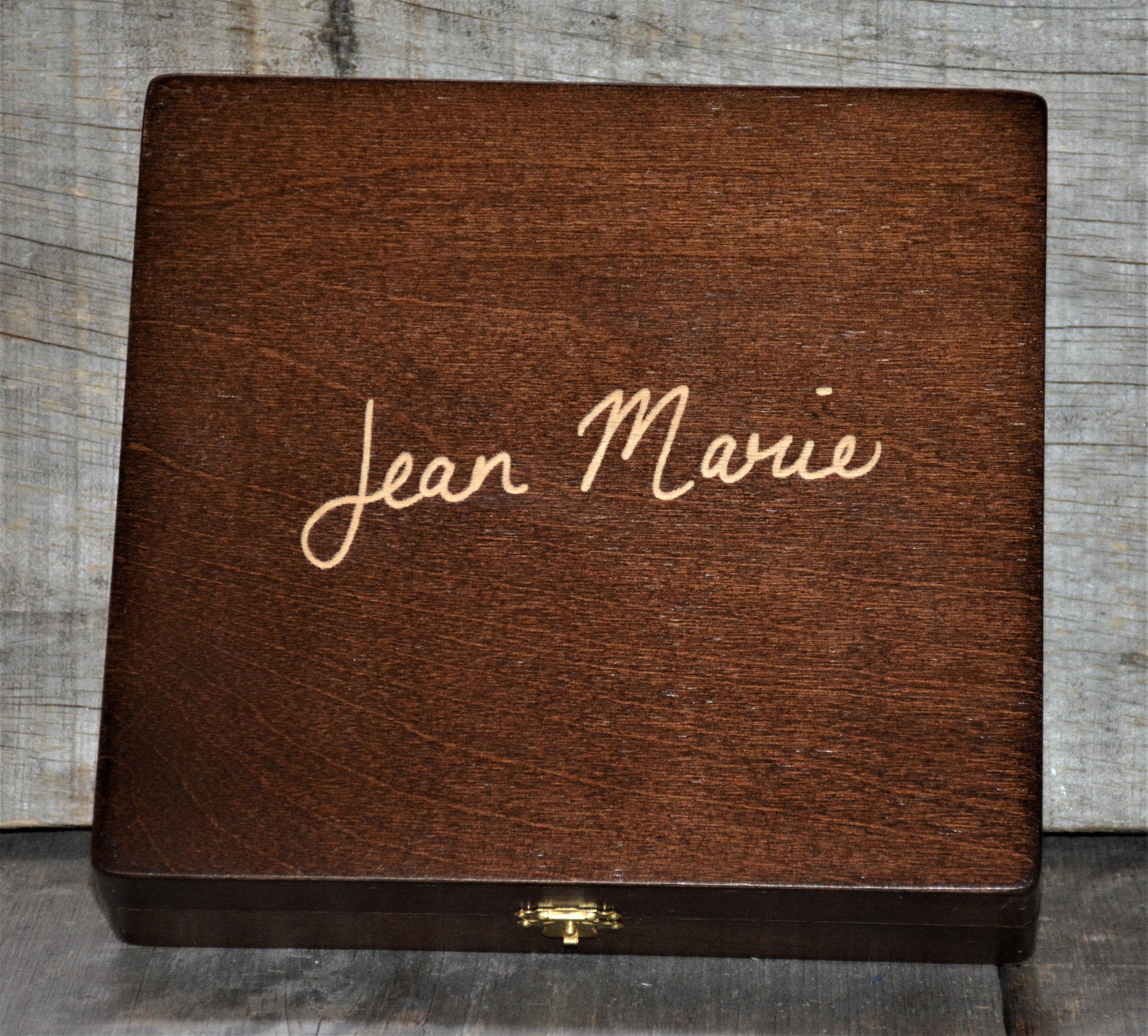 Handwriting Engraved Into This Custom Engraved Wooden Box - Etsy