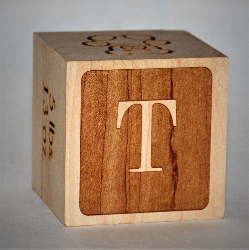 Personalized Wooden Baby Blocks Personalized Baby Block. - Etsy