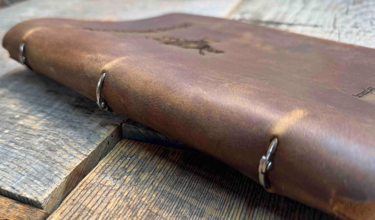 Custom Engraved Leather Script Binder – Personalized Screenplay Binder ...