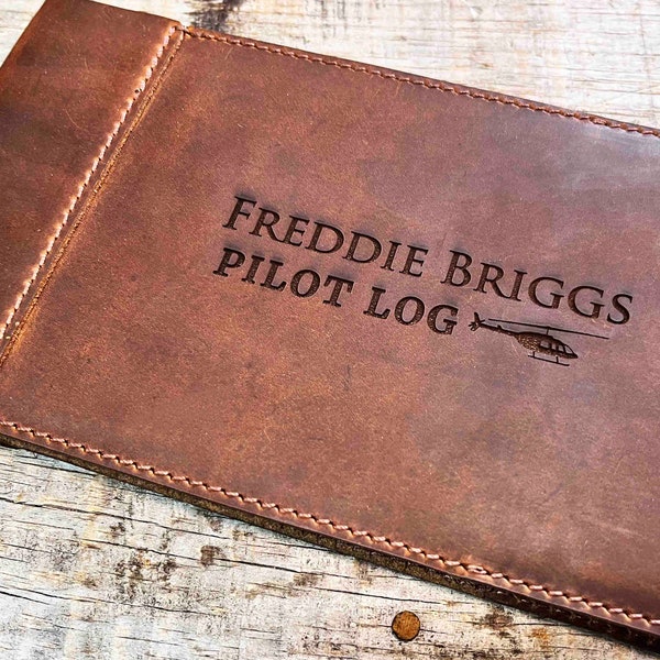 Personalized Pilot Logbook - Etsy