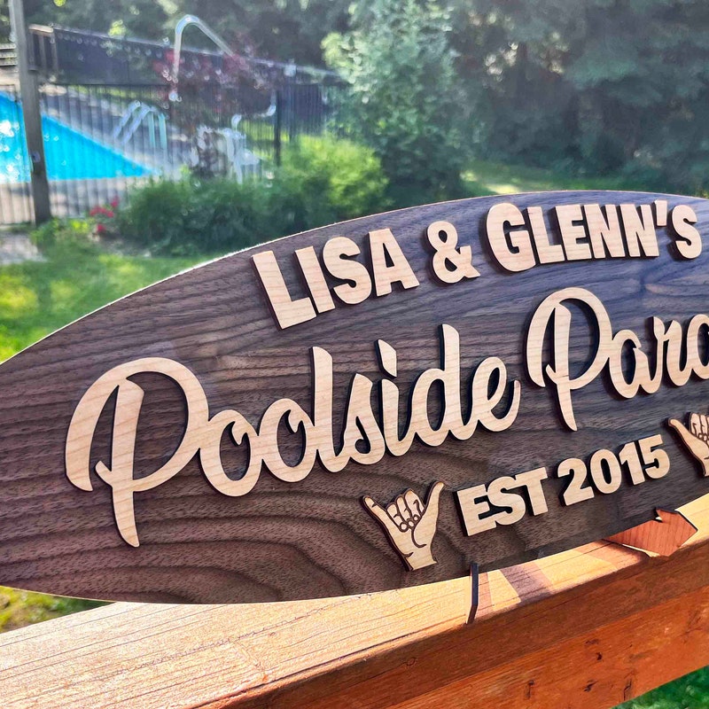 Surfboard Sign - Etsy