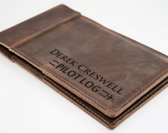 Pilots Log Laser Engraved Personalized Diary Notebook - Etsy