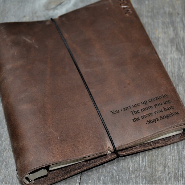 Leather Planner - Etsy