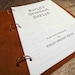 Custom Engraved Leather Script Binder – Personalized Screenplay Binder ...