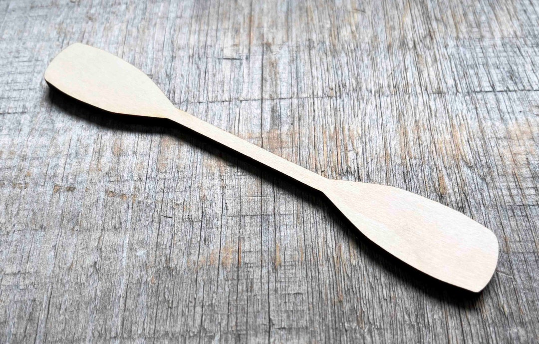 Mini Kayak Canoe Padde Oar Engraved and Cut by Laser as Requested ...