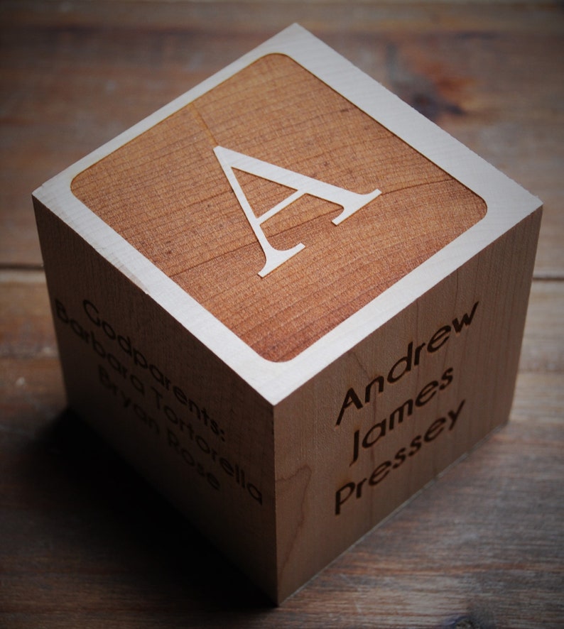 Personalized Wooden Baby Blocks Personalized Baby Block. - Etsy