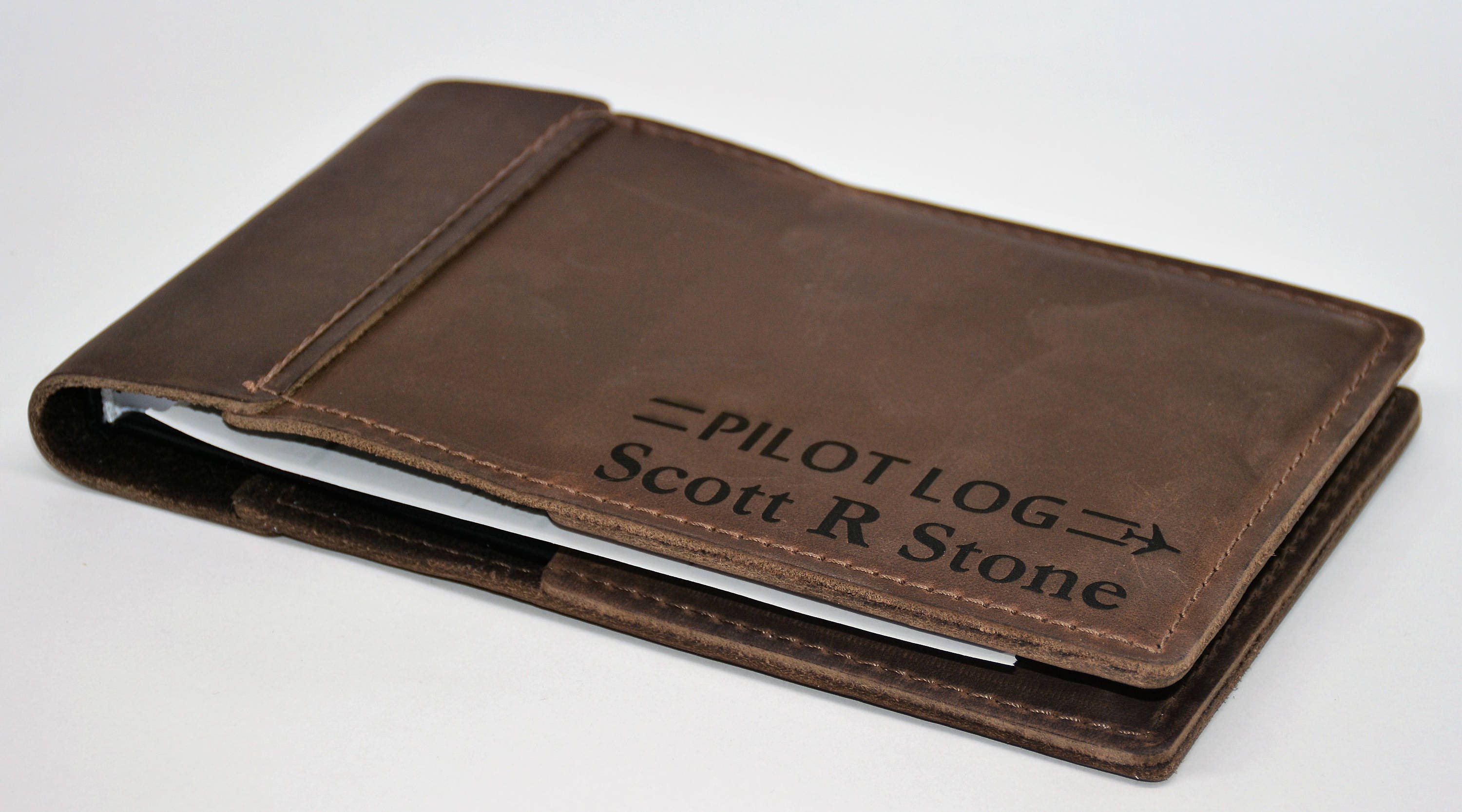 Pilots Log Laser Engraved Personalized Diary Notebook | Etsy