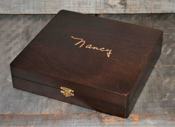 Storage & Organization Custom Handwriting Box Personalized Handwriting ...