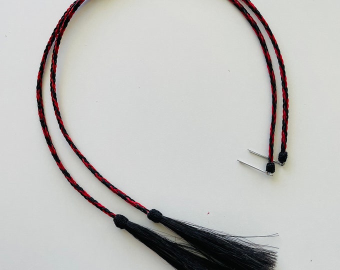 Braided Horsehair Stampede String - Etsy
