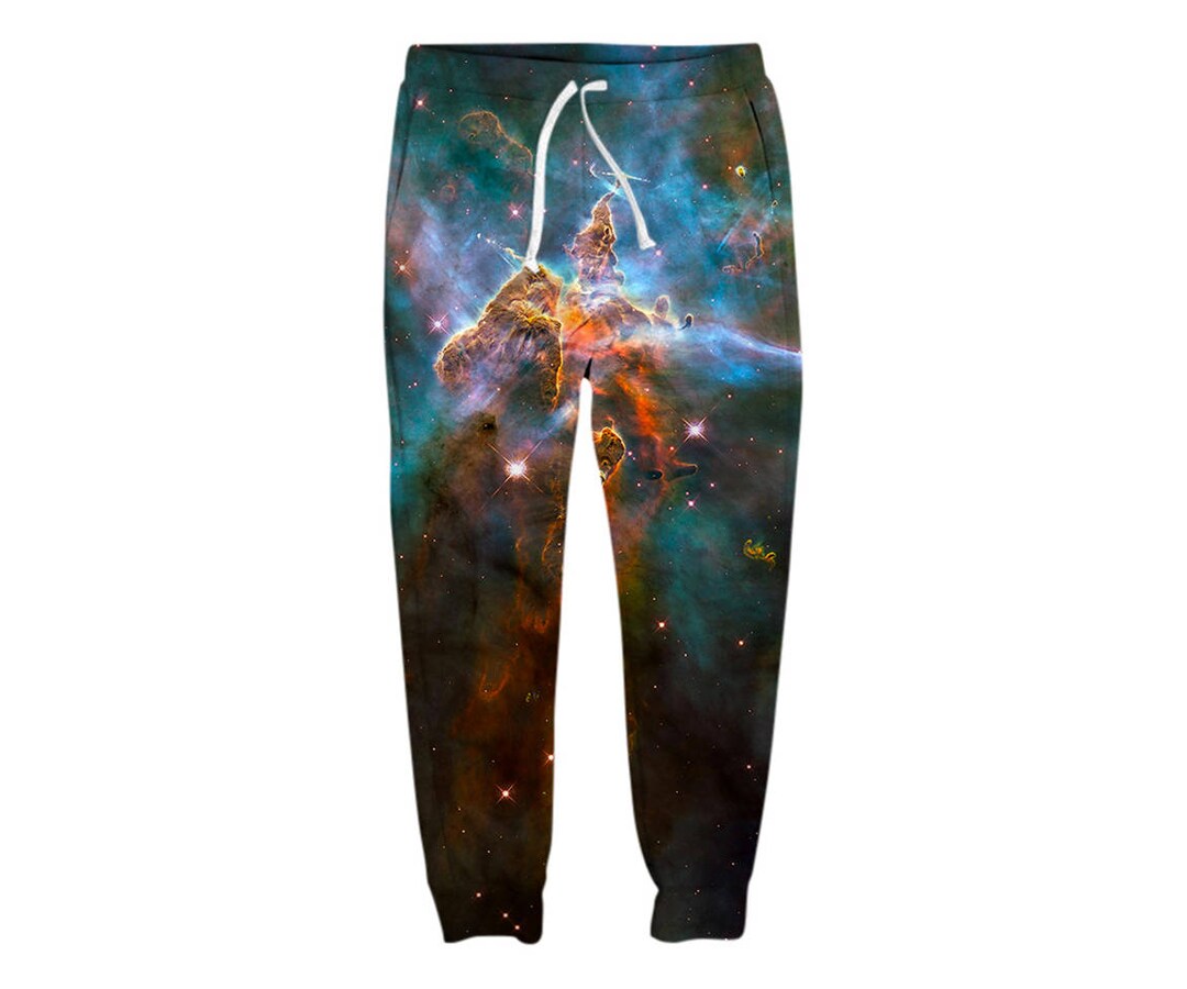 Psychedelic Space Pants Trippy Running Joggers Cool Workout Bottoms ...