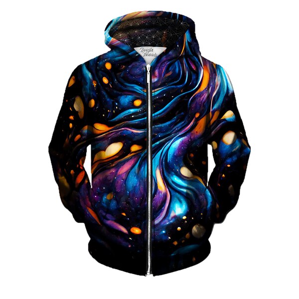Graphic Zip up Hoodie - Etsy