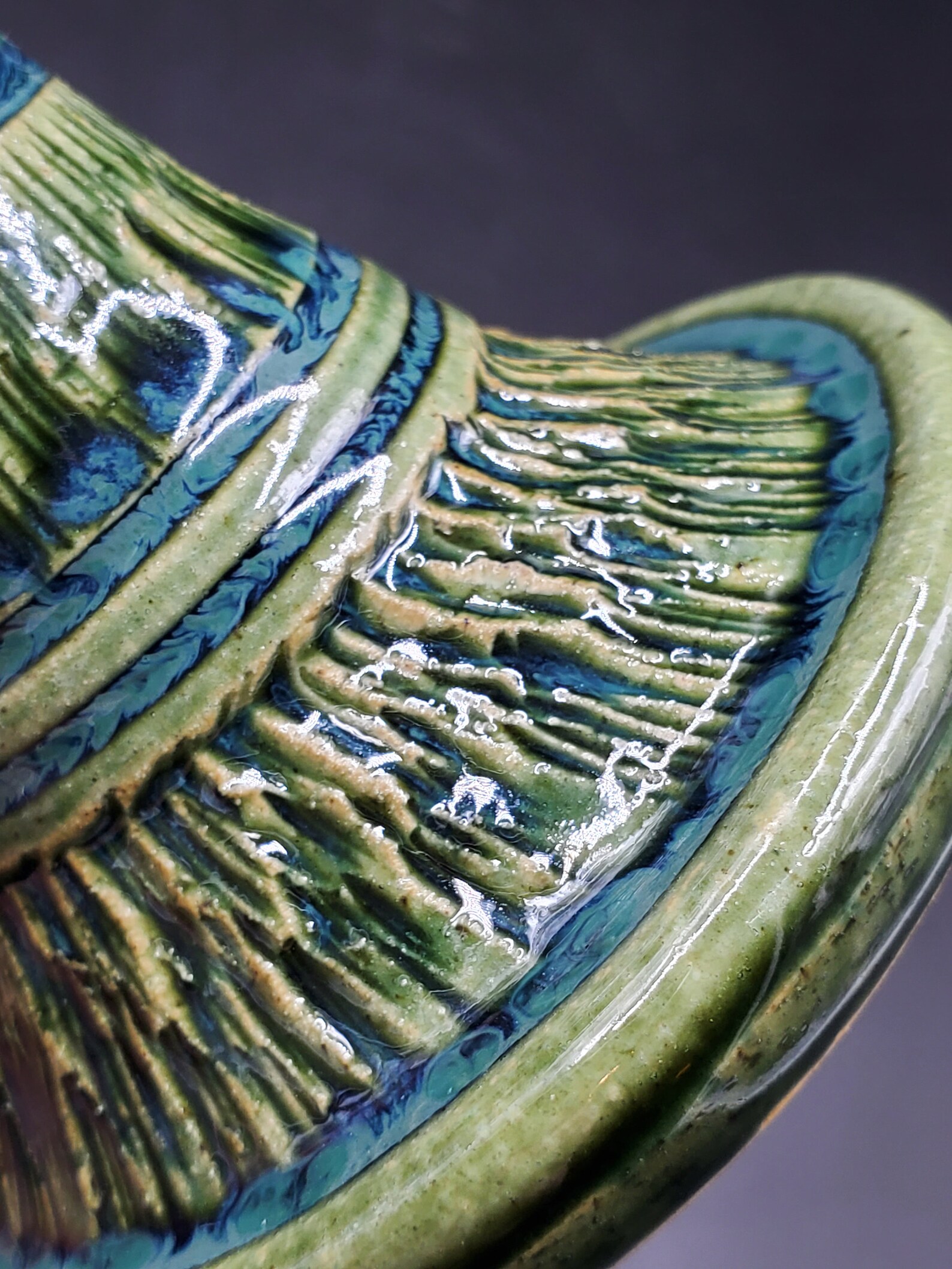 Set of two Handmade Pottery Wine Glasses - Etsy