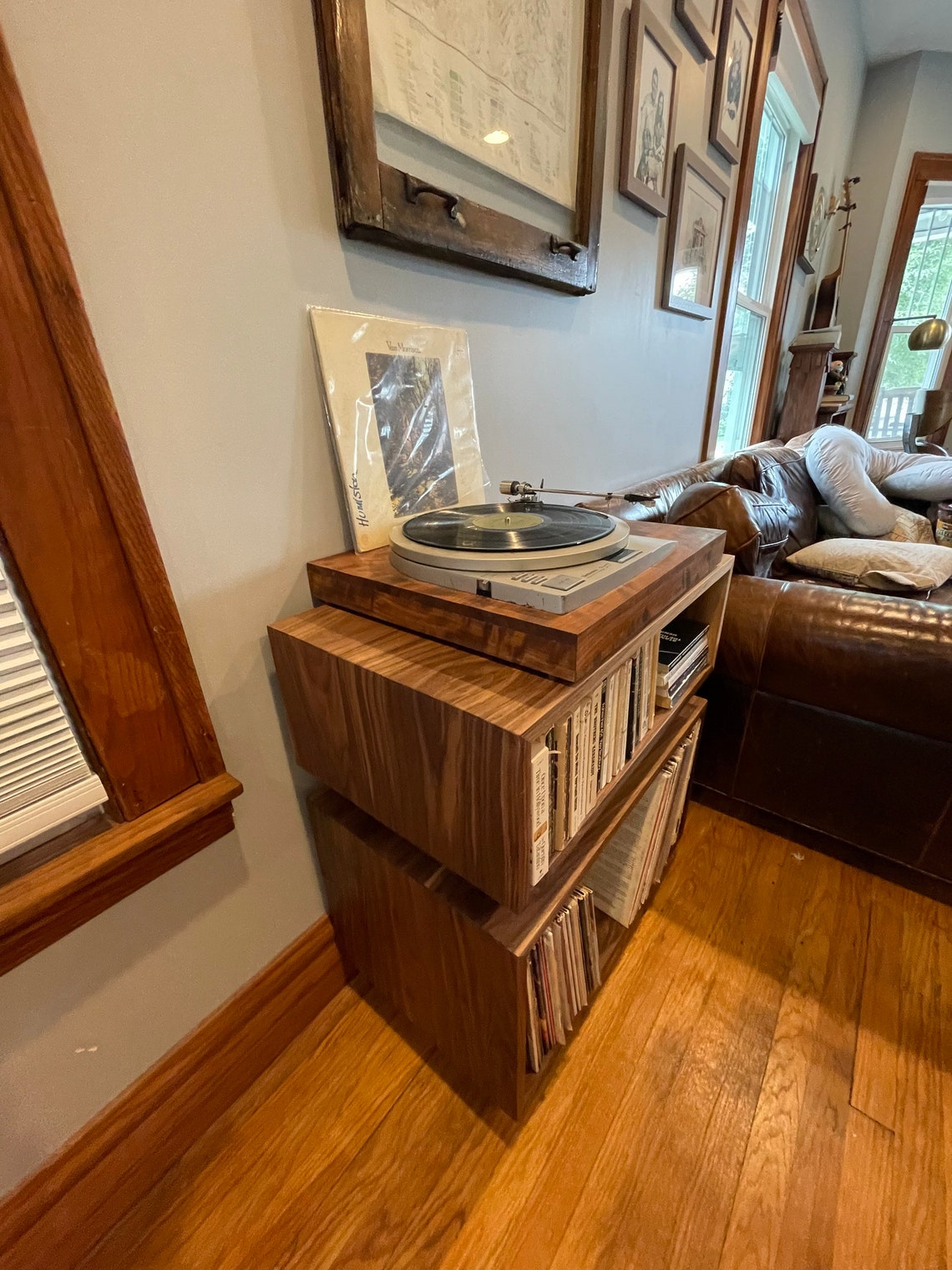 The Stack Record Player Stand - Etsy