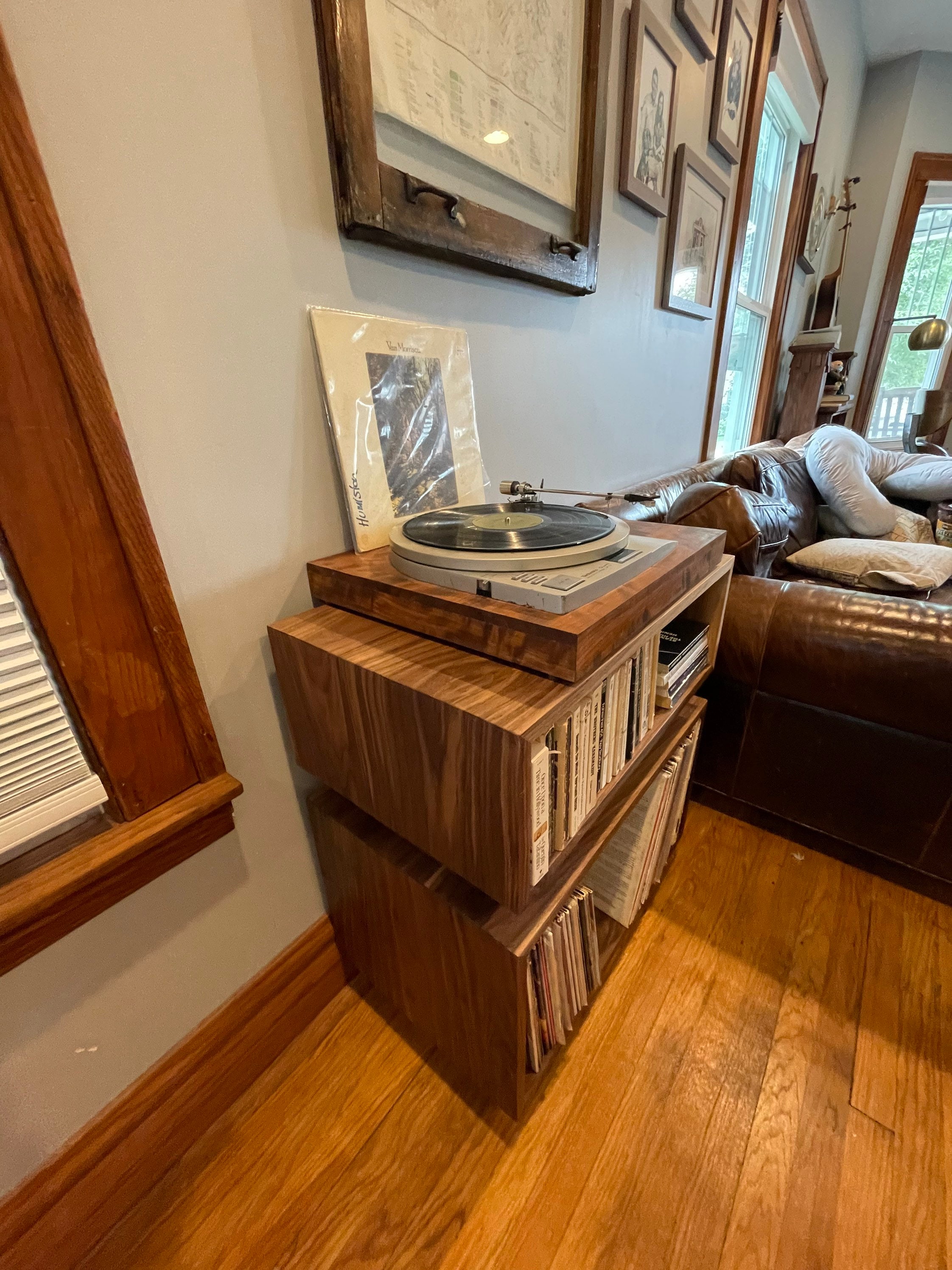 The Stack Record Player Stand - Etsy