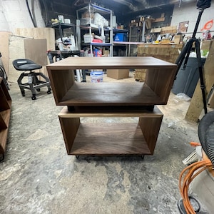 The Stack | Record Player Stand - Etsy