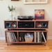 The Stack Record Player Stand - Etsy