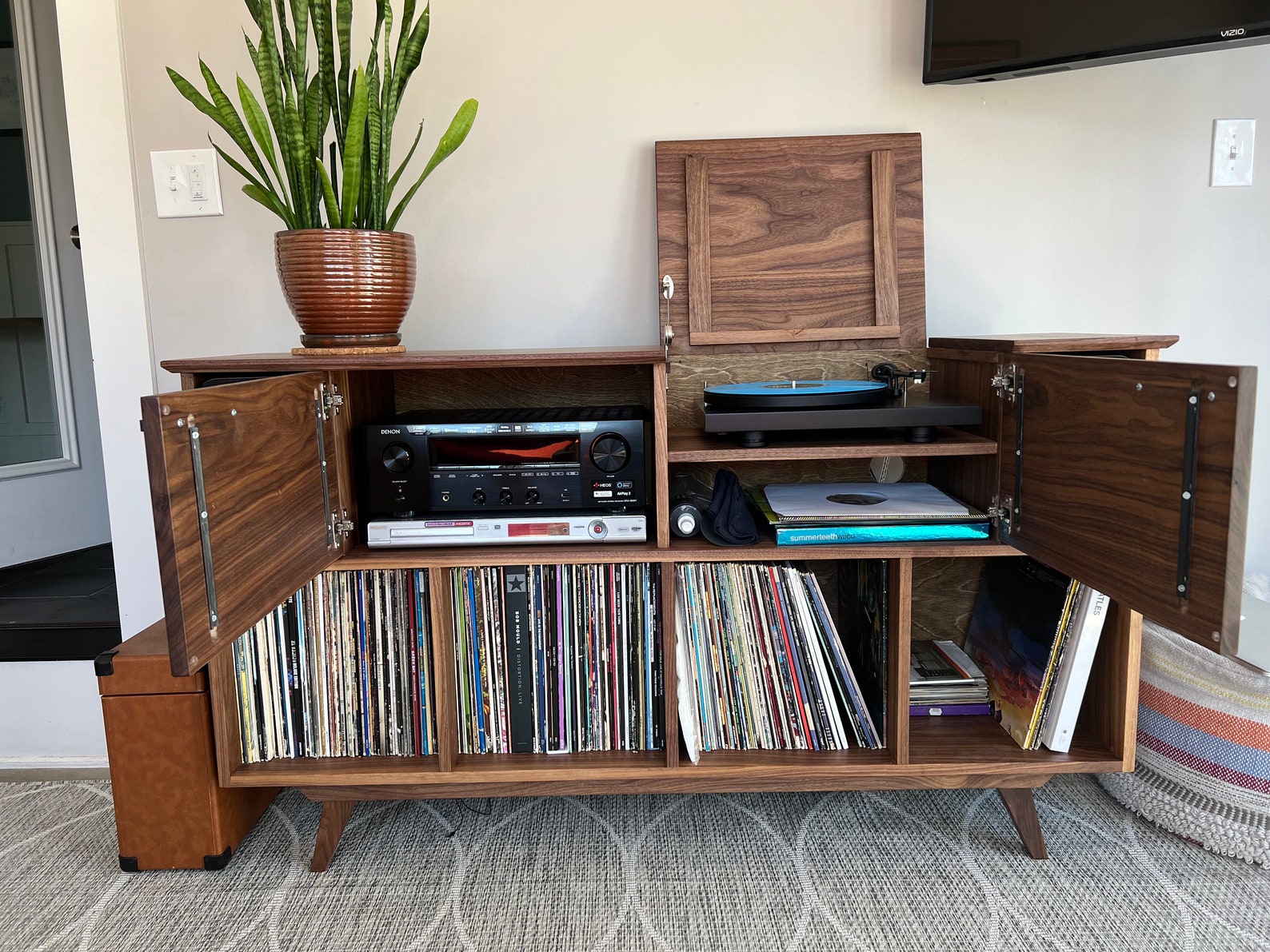 Modern Hifi | the Herman Record Player Console - Etsy