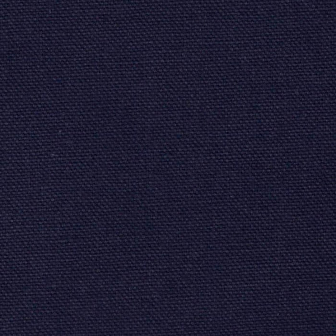 Fabric by the Yard Home Decor Solid Navy Blue Cotton Canvas - Etsy