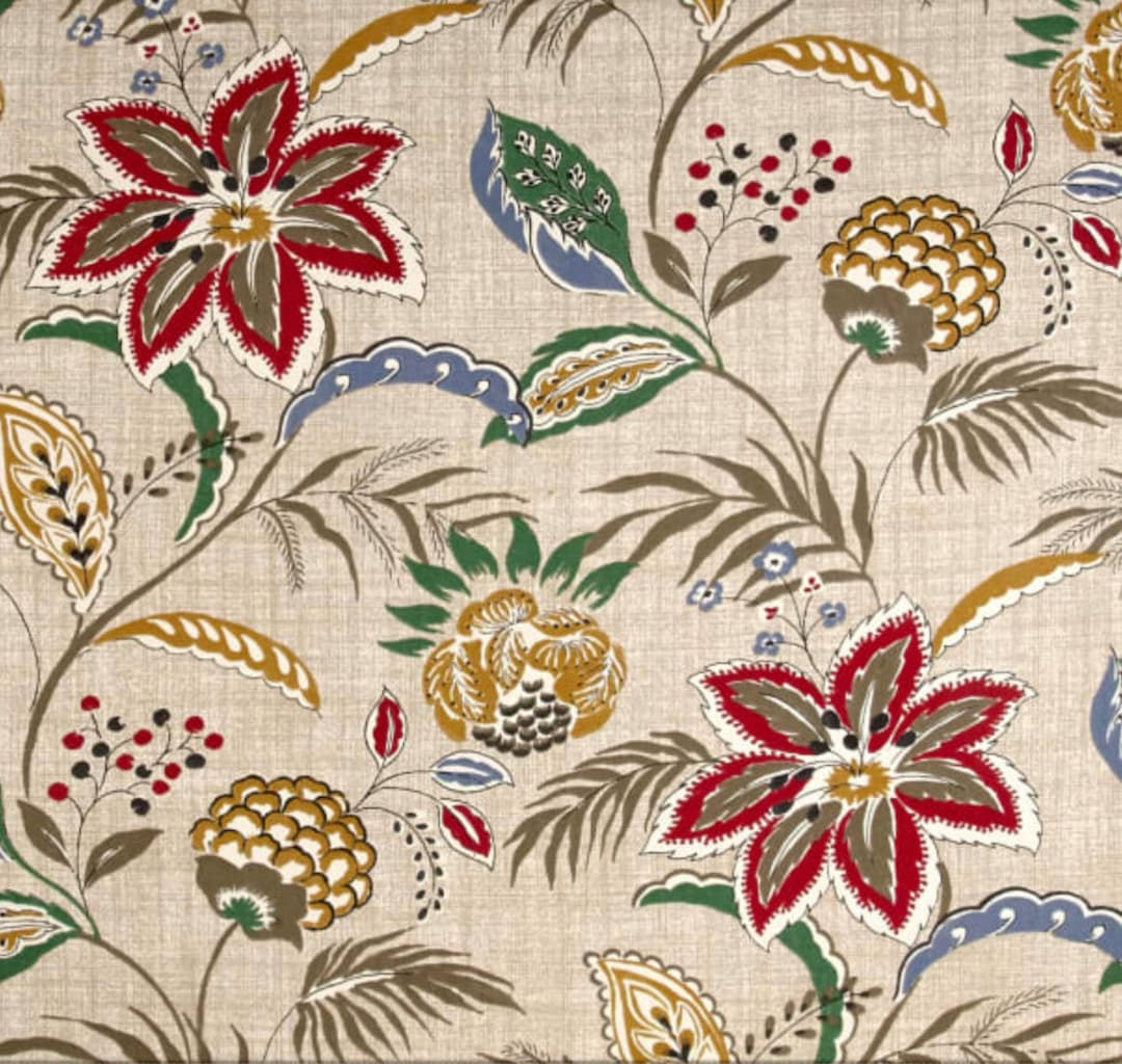 Fabric by the Yard Home Decor Fabric Tradewinds Tropics - Etsy